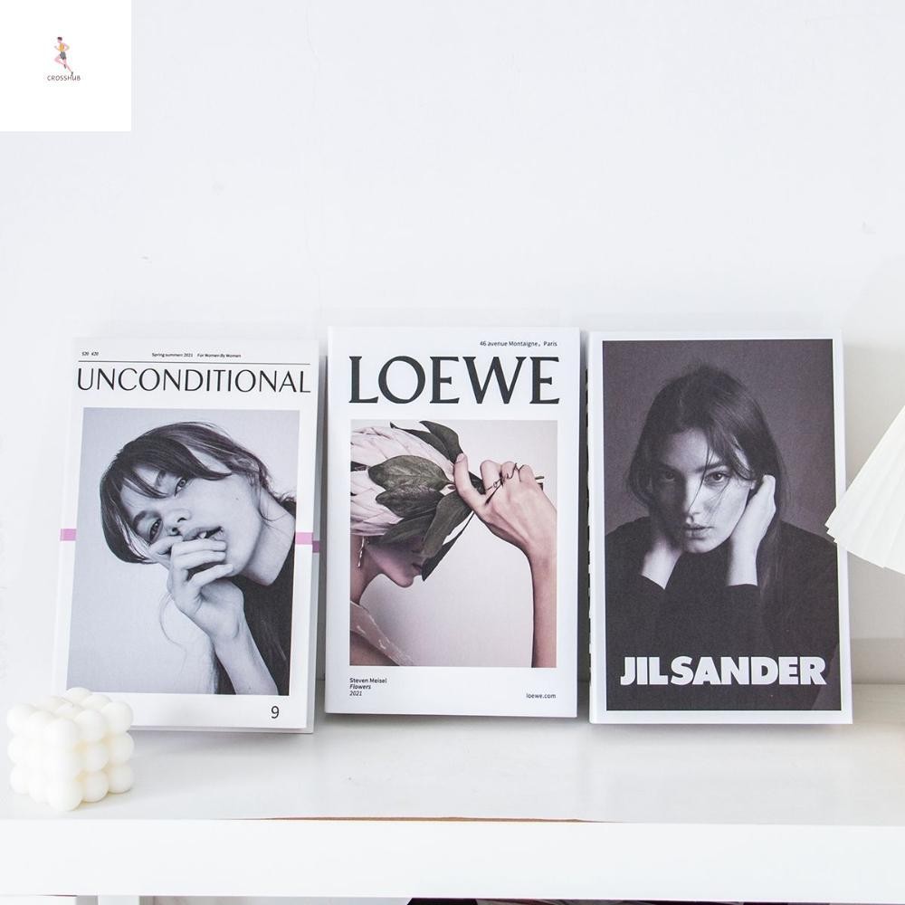 Cross Props Room Home หนังสือปลอม อุปกรณ์ตกแต่งดีไซเนอร์สมัยใหม่ ...