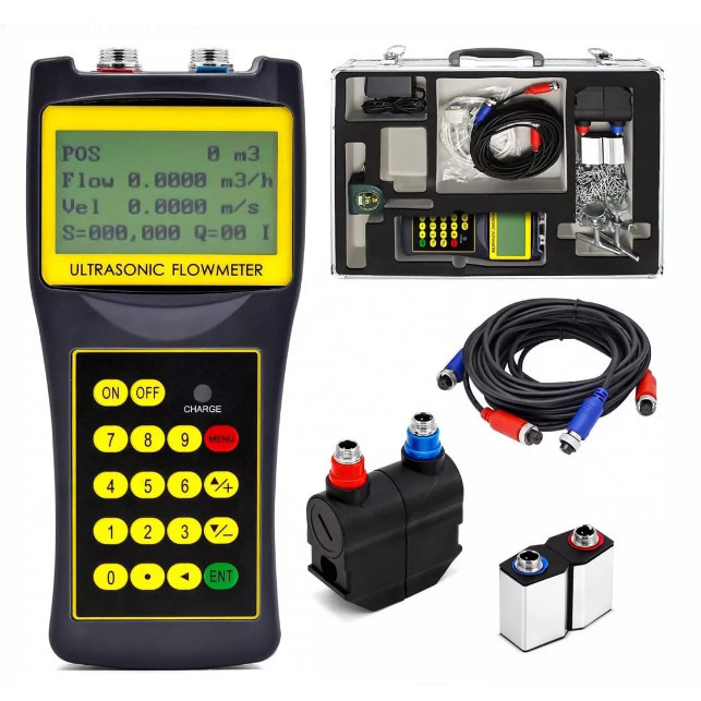 PROBE สำหรับ Ultrasonic Flowmeter Clamp on Liquid Flow Meter Pengapit ...