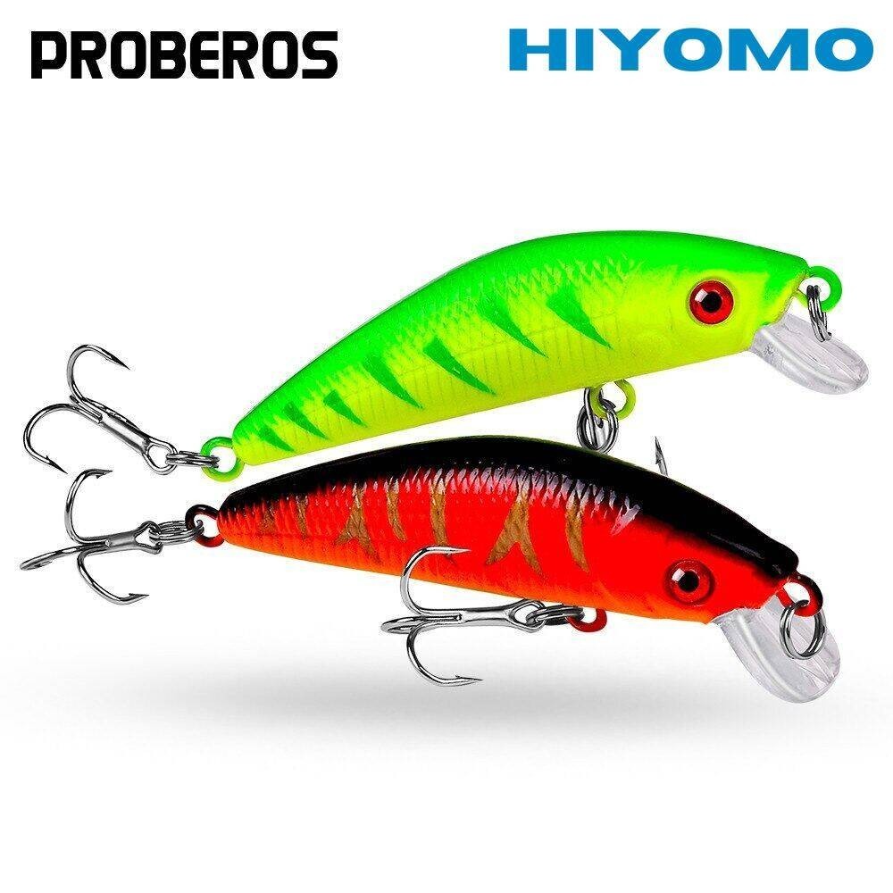 Proberos 1pcs ลอย Lure Casting Minnow เหยื่อน้ําจืดปลาคาร์พ 7.9g 7 ซม. ...