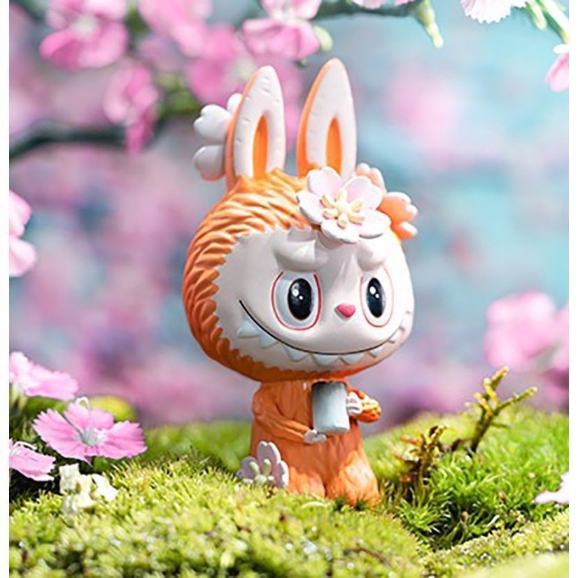 Popmart Pop Mart Labubu Flower Fairy Series กล่องสุ่มของเล่นแฮนด์เมด ...