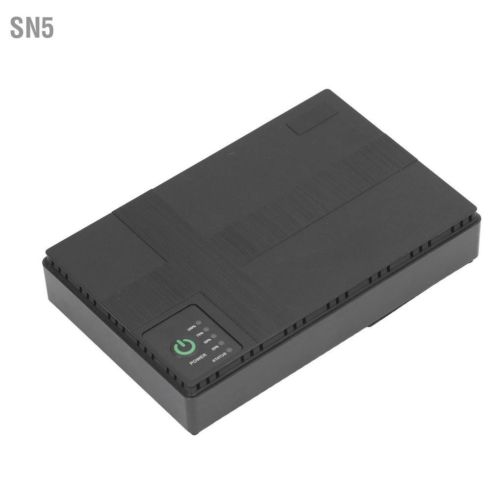 SN5 8800mAh Uninterruptible Power Supply UPS แบตเตอรี่สำรองเอาต์พุต 5V ...