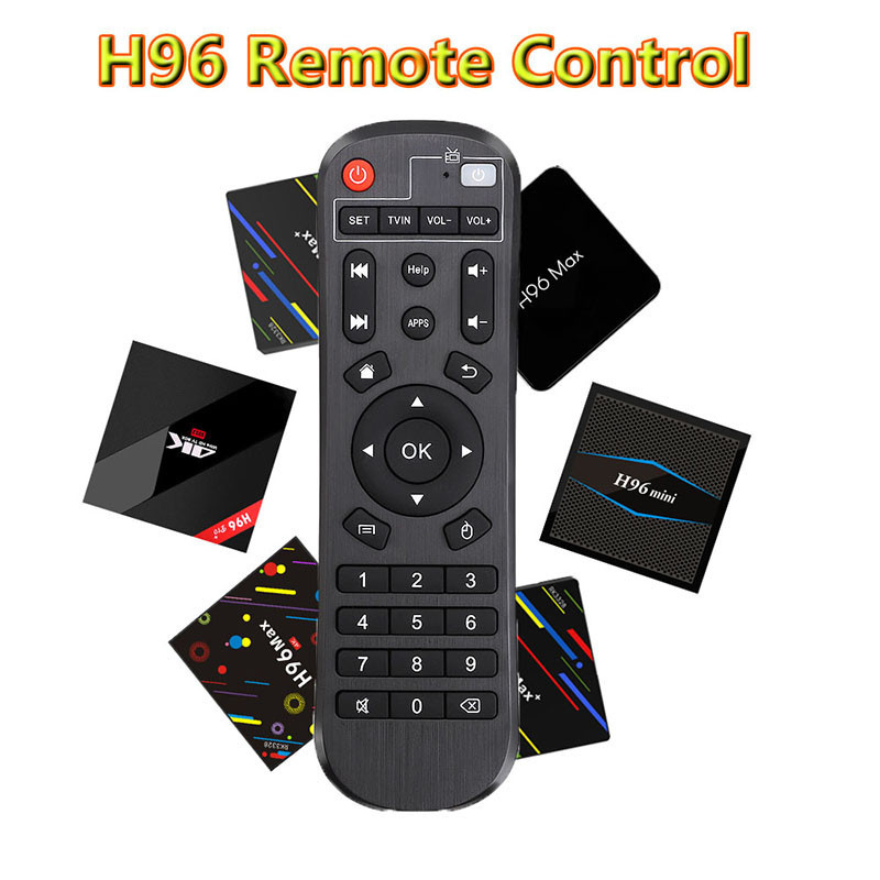 H96 รีโมตคอนโทรลกล่องทีวี สําหรับ ANdroid PRO H96 H96 H96 PRO+ H96 MAX ...