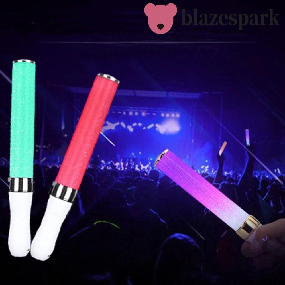 Blazespark แท่งไฟ LED, แท่งเรืองแสงแบบพกพาสลับได้ 15 สี, อุปกรณ์เฉลิมฉลอง Creative สีสันกระพริบ ...
