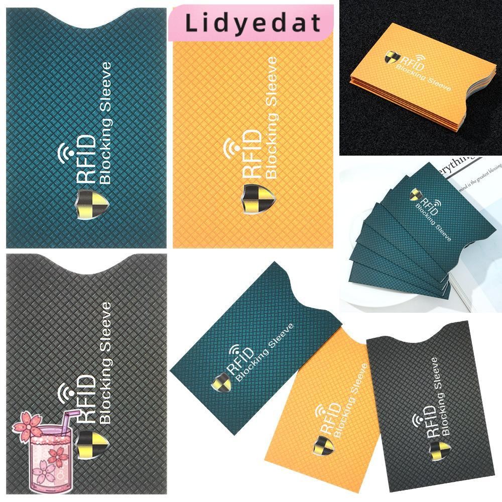 Lidyedat165 5PCS RFID Blocking Reader Anti-theft บัตรเครดิต Bank ...