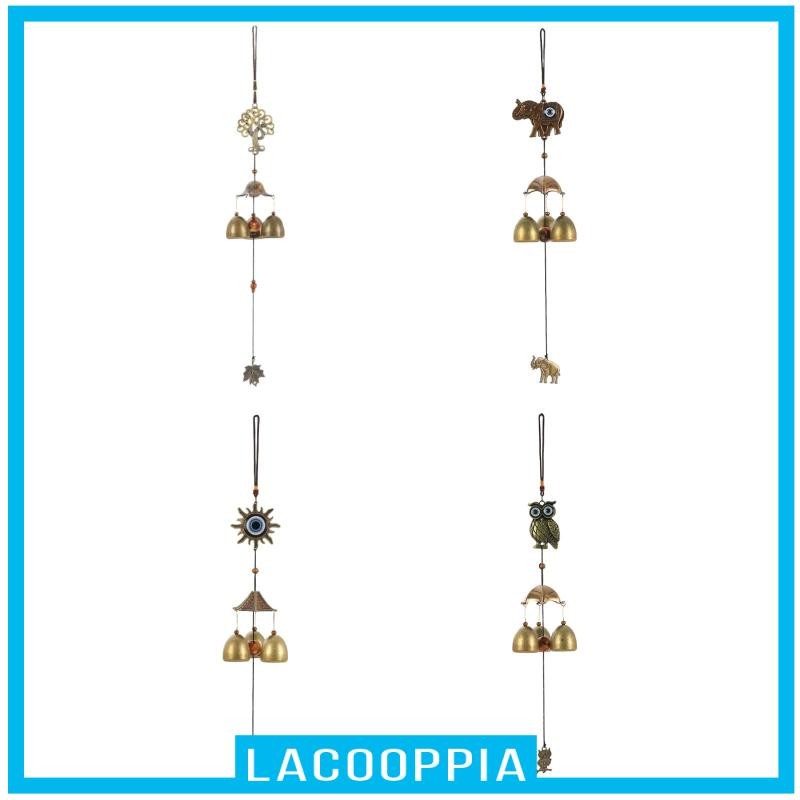 [ Wind Chime Windbell ทองแดงของขวัญ Vintage Feng Shui Decor Blessing ...