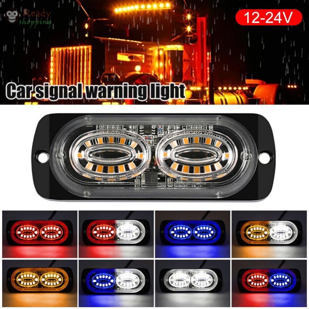 12-24v Universal LED ไฟเลี้ยวด้านข้างกระจังหน้ารถสัญญาณรถจักรยานยนต์ ...