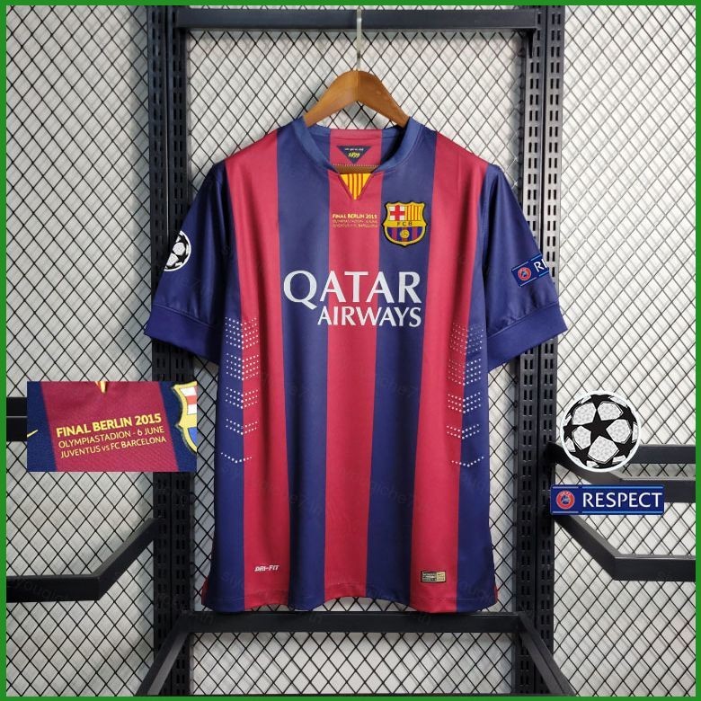 Nemy Barcelona home 2014/15 UCL รุ่นสุดท้าย SUAREZ MESSI NEYMAR JR ...