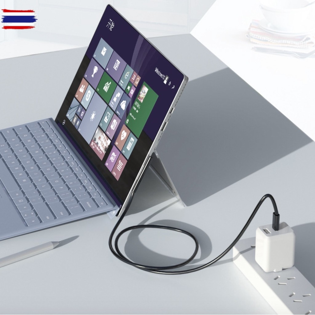 สายชาร์จ USB-C Surface 15V PD Charger Surface Connect to for Pro X 7 6 ...