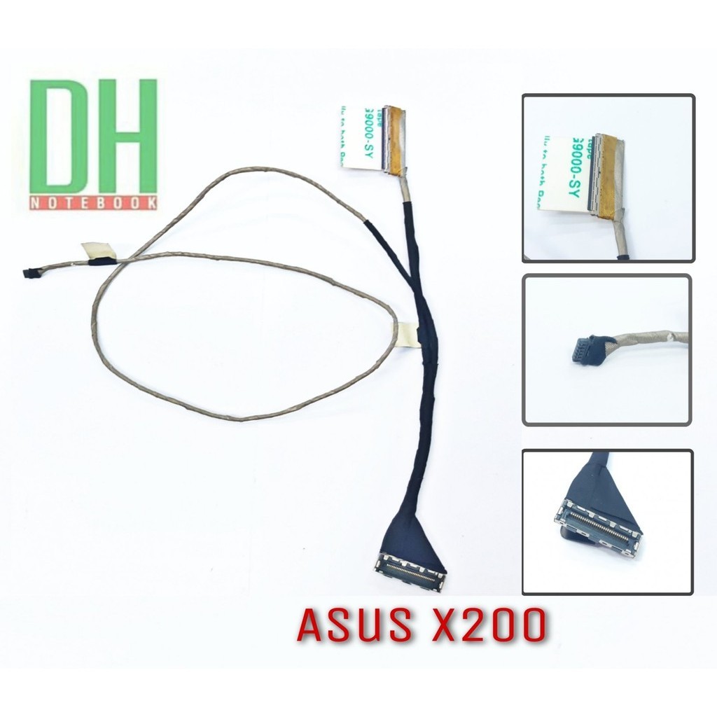 อะไหล่ สายแพรจอ โน๊ตบุ๊ค ASUS X200, F200C, X200C, X200CA, X200M Laptop ...