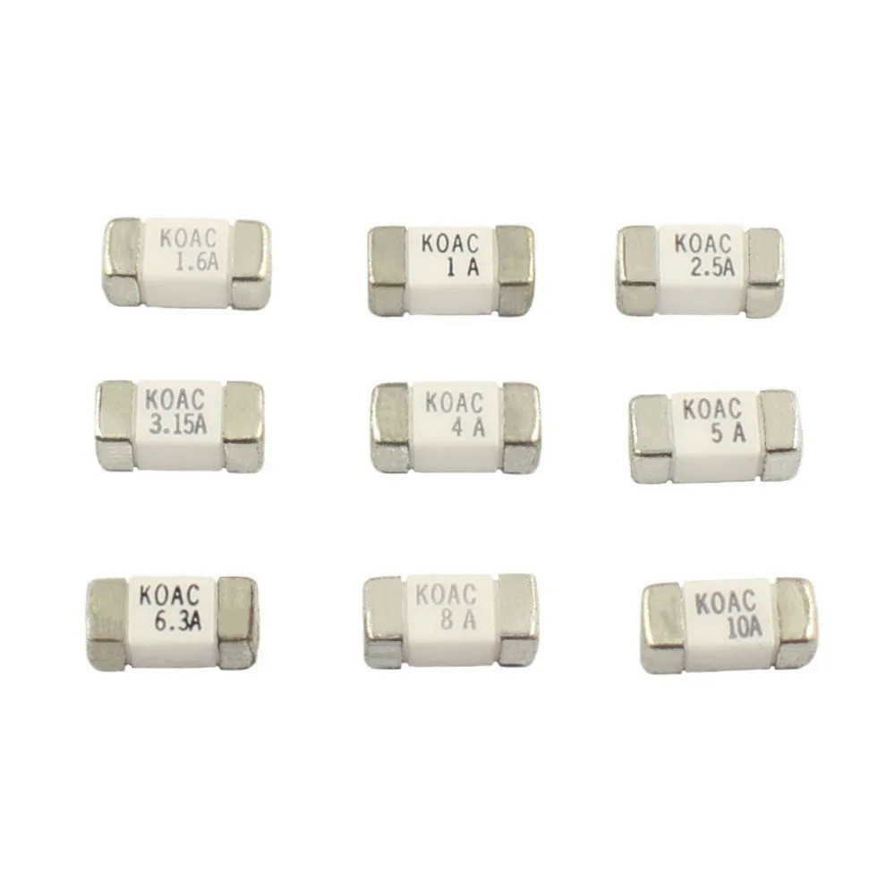 ชิปฟิวส์ 1808 KOAC 2410 SMD CCF1N 1A 1.6A 2.5A 3.15A 4A 5A 6.3A 8A 10A ...