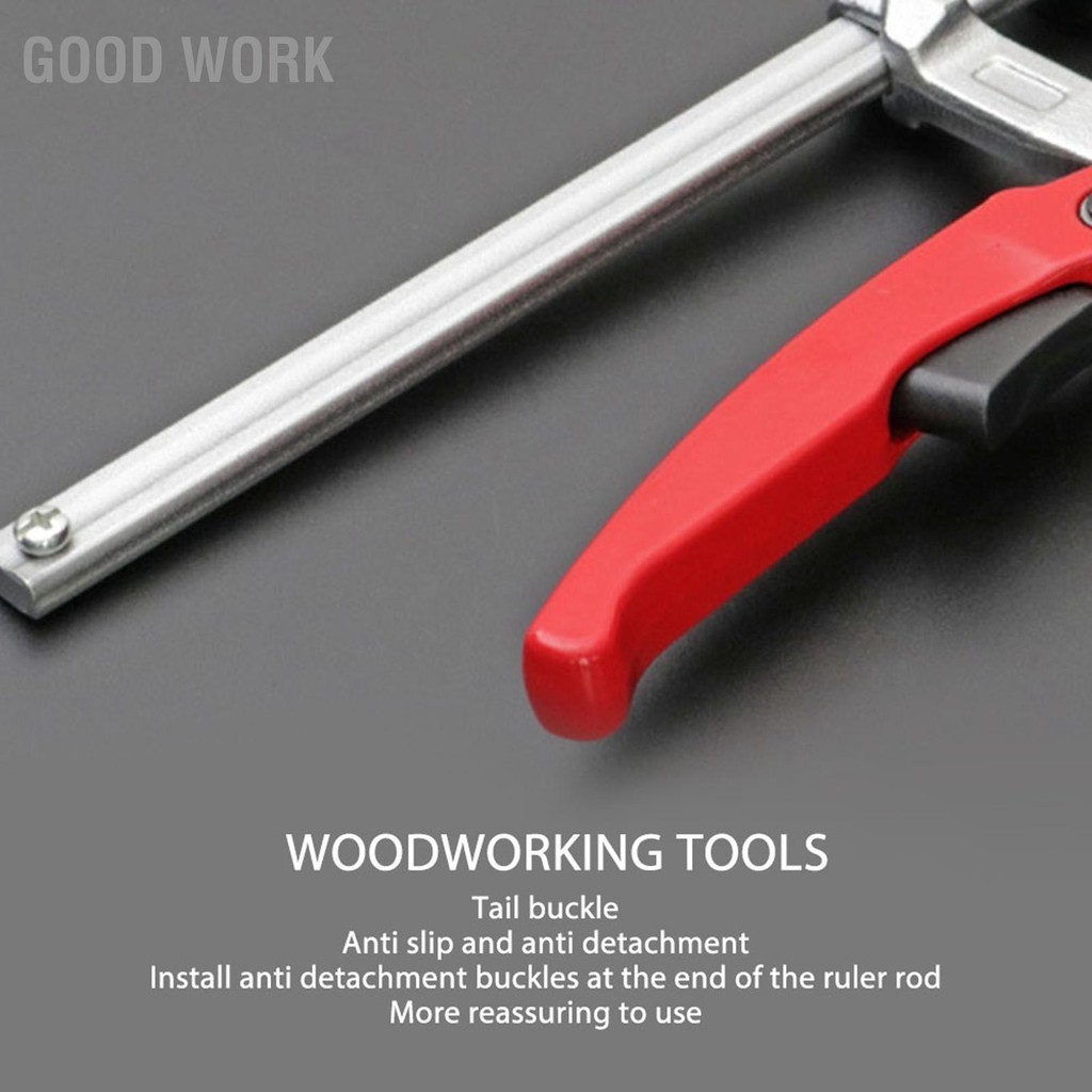 Good Work Ratcheting Table Clamp โลหะผสมเหล็ก Self Aligning Stable ...