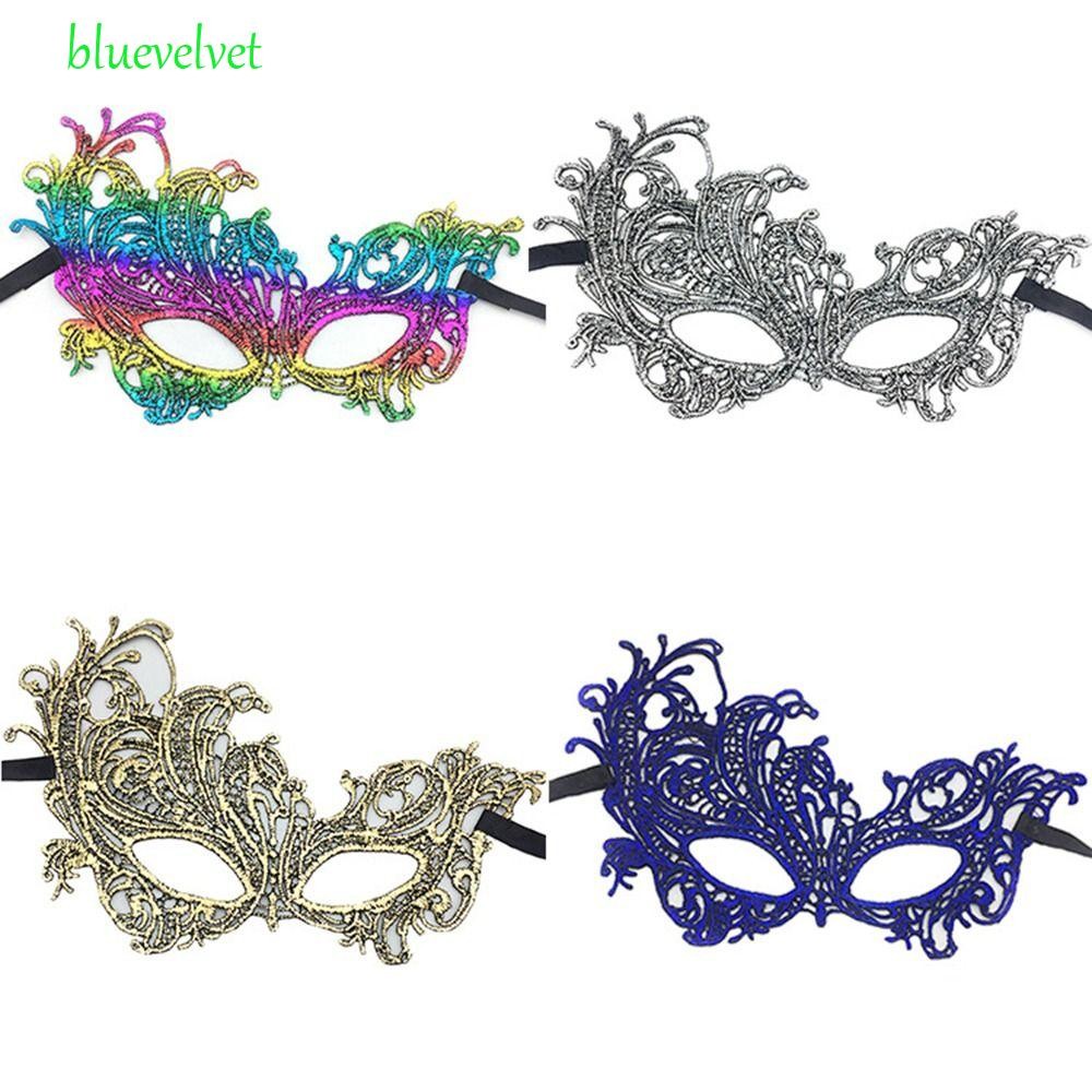 Bluevelvet หน้ากากเต้นรําของขวัญแฟนซี Hollow Bronzing Masquerade ฮา ...