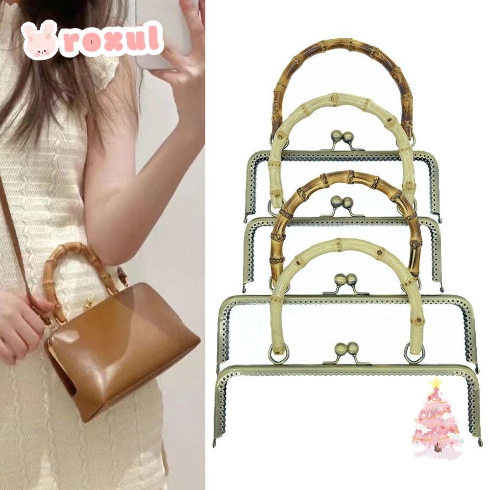 Roxul Kiss Clasp Lock, DIY เย็บ Fasteners กระเป๋าโลหะกรอบ Clasps ...