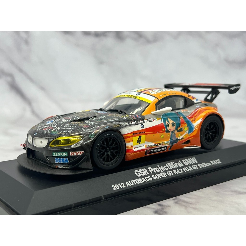 Gsc 1/32 Non-1/43 BMW z4 gt3 Hatsune Miku Pain Car Original Package, ข้อบกพร่องล้อ, หายไป Air ...