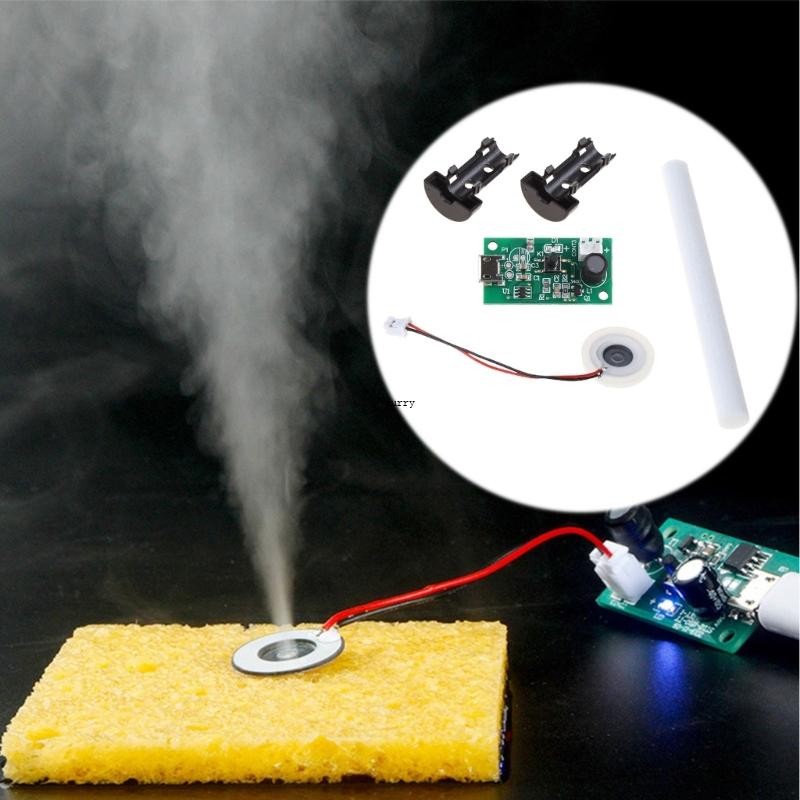 Cuy USB Mini Humidifier DIY Kit Mist Maker เซรามิคแผ่นไดร์เวอร์ Circuit ...