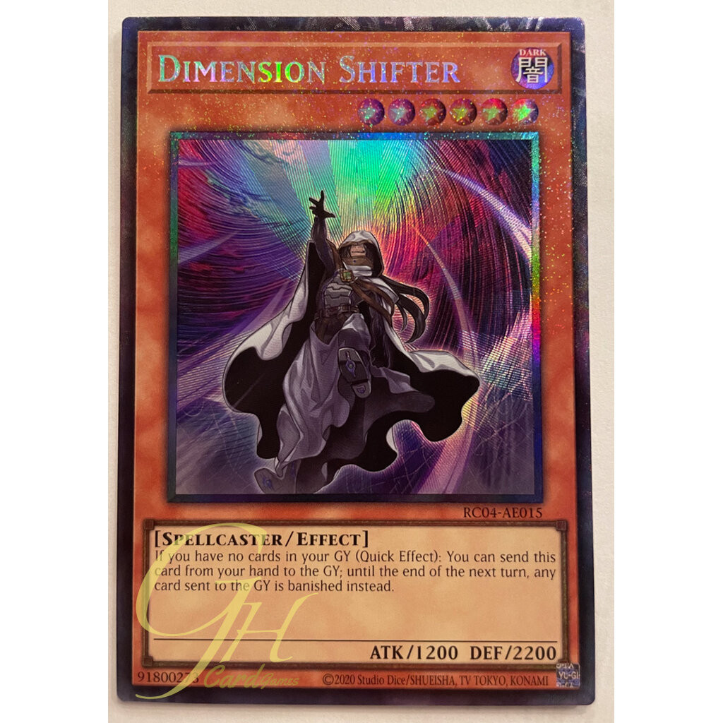 Yugioh [RC04-AE015] Dimension Shifter (Collector's Rare) | Shopee Thailand