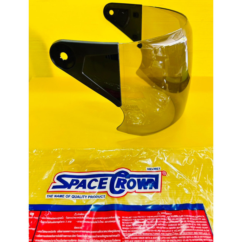 กระจกหน้าหมวก spacecrown ws1 สีฟิล์ม อย่างดี กระจกหมวก spacecrown ws1 ...