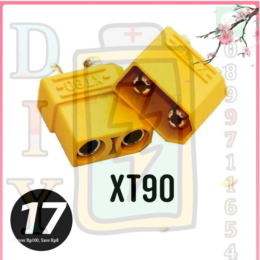 [ส่งด่วนในไทย]ปลั๊ก XT30 XT60 XT90 Plug ไฟ 1 คู่ ปลั๊กแบตรถไฟฟ้า แบบ Amass ขั้วต่อแบตเตอรี่ RC ...