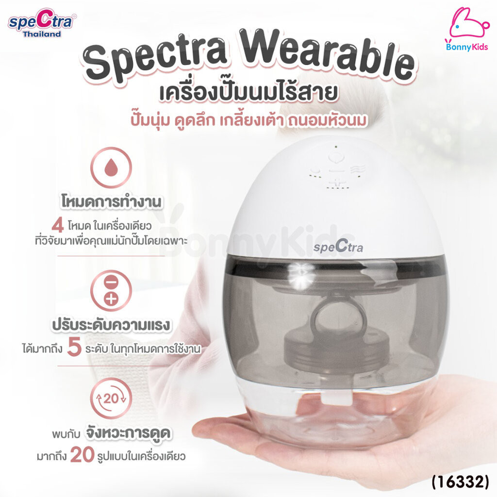 (16332) Spectra (สเปกตร้า) Electric Breastpump Spectra เครื่องปั๊มนม ...