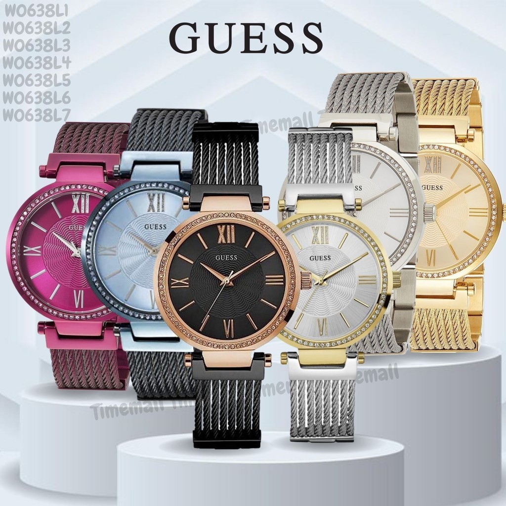 TIME MALL นาฬิกา Guess OWG325 นาฬิกาผู้ชาย นาฬิกาข้อมือผู้หญิง แบรนด์ ...