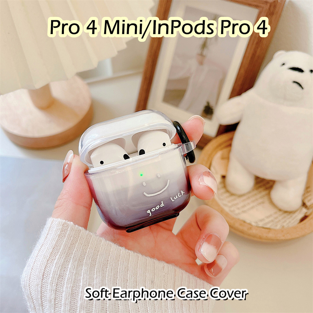 【Trend Front】เคสหูฟังซิลิโคนนิ่ม แบบใส ไล่โทนสี ลายการ์ตูน สําหรับ Pro ...