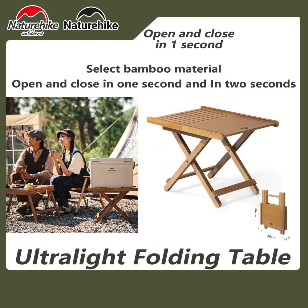 Naturehike Camping Ultralight Folding Table Outdoor Portable Picnic ...
