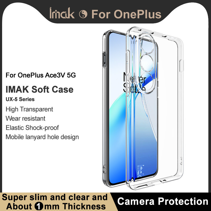 ของแท้ Imak เคส OnePlus ACE 3V ใส นิ่ม TPU ด้านหลัง เคส OnePlus Nord CE4 CE 4 5G ใส ซิลิโคน กัน ...