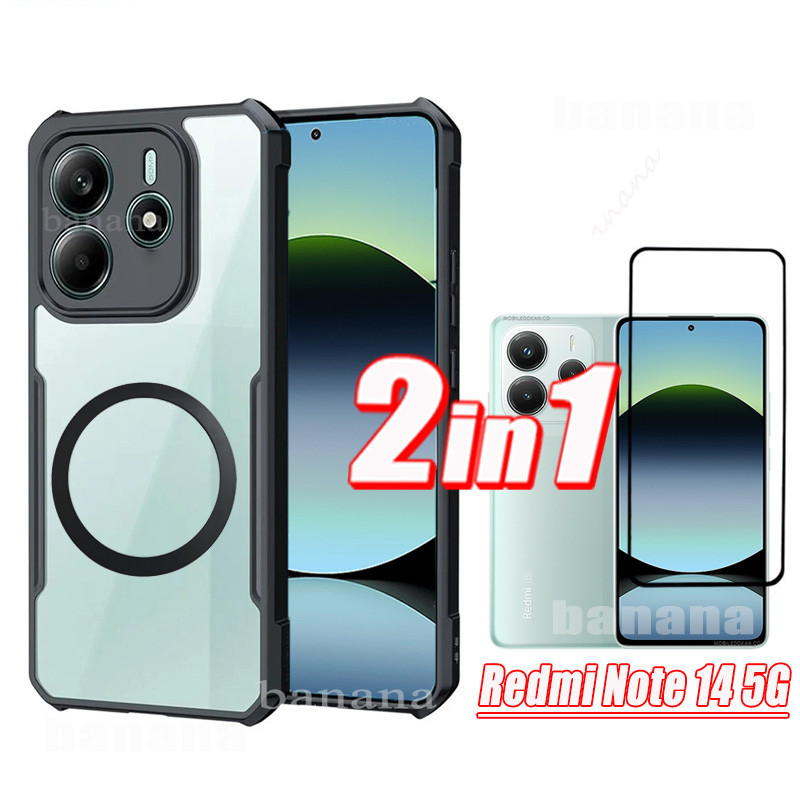2 in 1 Redmi Note 14 5G เคสโทรศัพท์กันกระแทกสําหรับ Redmi Note 14 4G ...