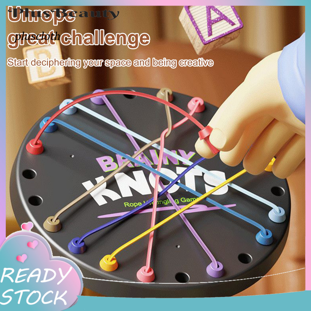เชือก Untangling Board เชือกเพื่อการศึกษา Unhitching ของเล่น Knots ...
