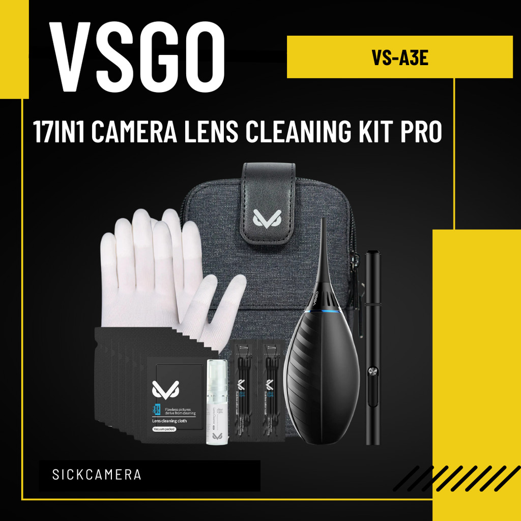 VSGO 17in1 Camera Lens Cleaning Kit Pro VS-A3E ชุดทำความสะอาดกล้องและเลนส์ | Shopee Thailand