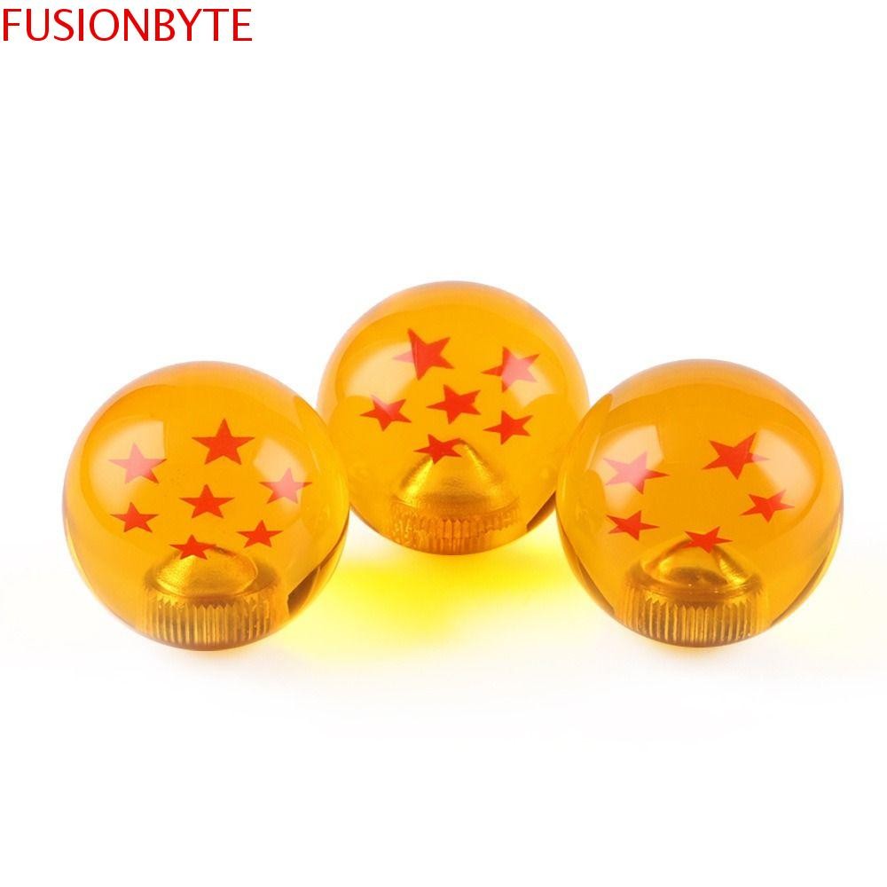 Fusionbyte คู่มือเกียร์ Stick Knob 54 มม.1-7 Star เกียร์ Shift Head Gearstick Lever แขนอะแดปเตอร ...