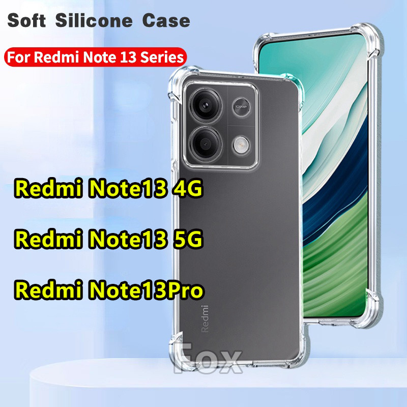 เคสใส กันกระแทก สำหรับ XIAOMI Redmi Note13 4G Note13 5G Note13Pro Note12 Pro Plus 12 12C 13C ...