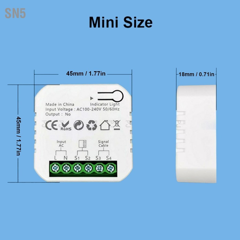 SN5 สมาร์ทที่เปิดประตูโรงรถ รีโมทคอนโทรล การตรวจสอบด้วยเสียง WiFi ชุดควบคุมประตูโรงรถ 100 ถึง ...