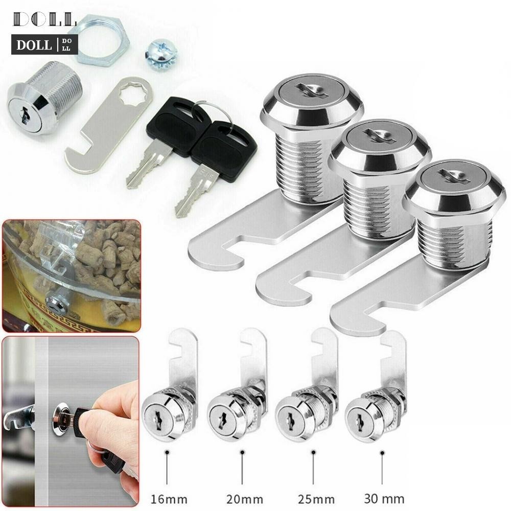 -NEW-16/20/25/30mm Cam Lock-Door Barrel Drawer Cabinet Mail-Box Locker ...