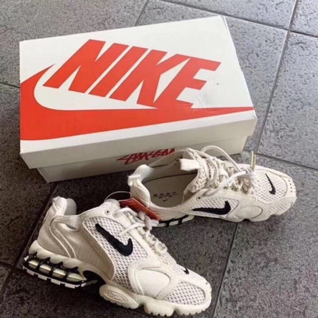 Nike Two colors vintage STUSSY x Nike Air Zoom Spiridon CG | Shopee ...