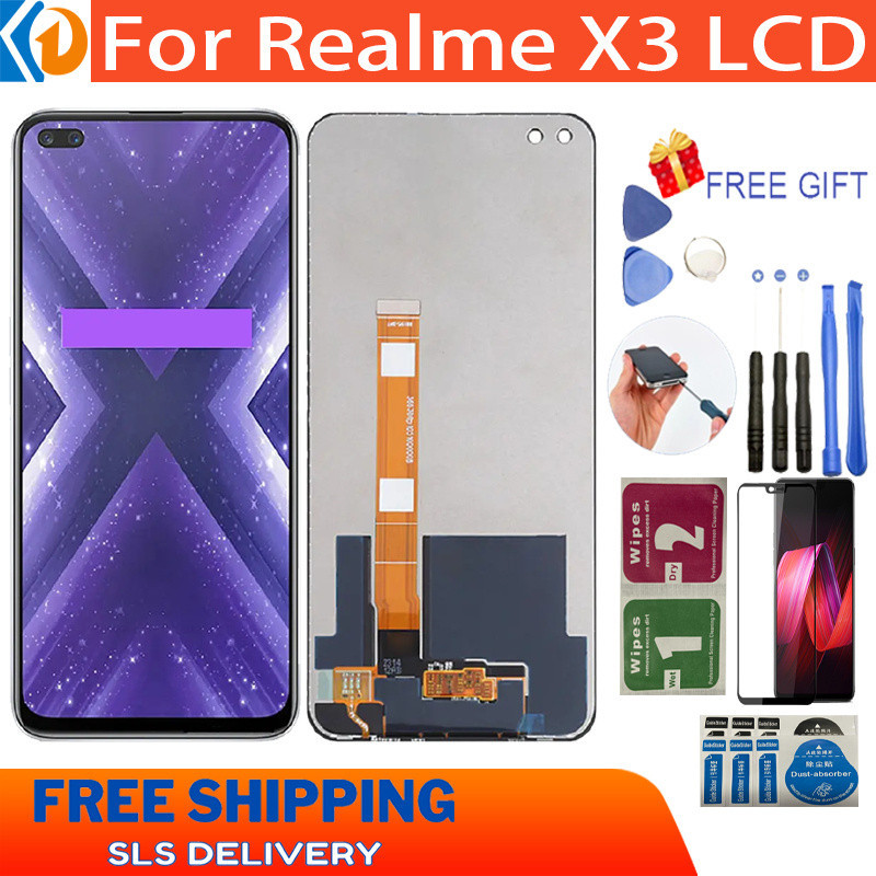 สําหรับrealme X3 SuperZoom RMX2086 Realme X3 จอแสดงผลLCD Touch Screen ...