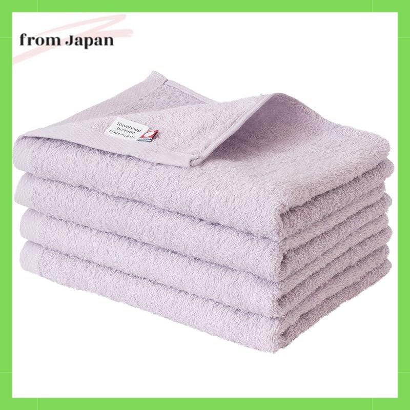 Bloom Imabari Towel Face Towel 4-Ply Set Fleur Soft, absorbent, quick ...