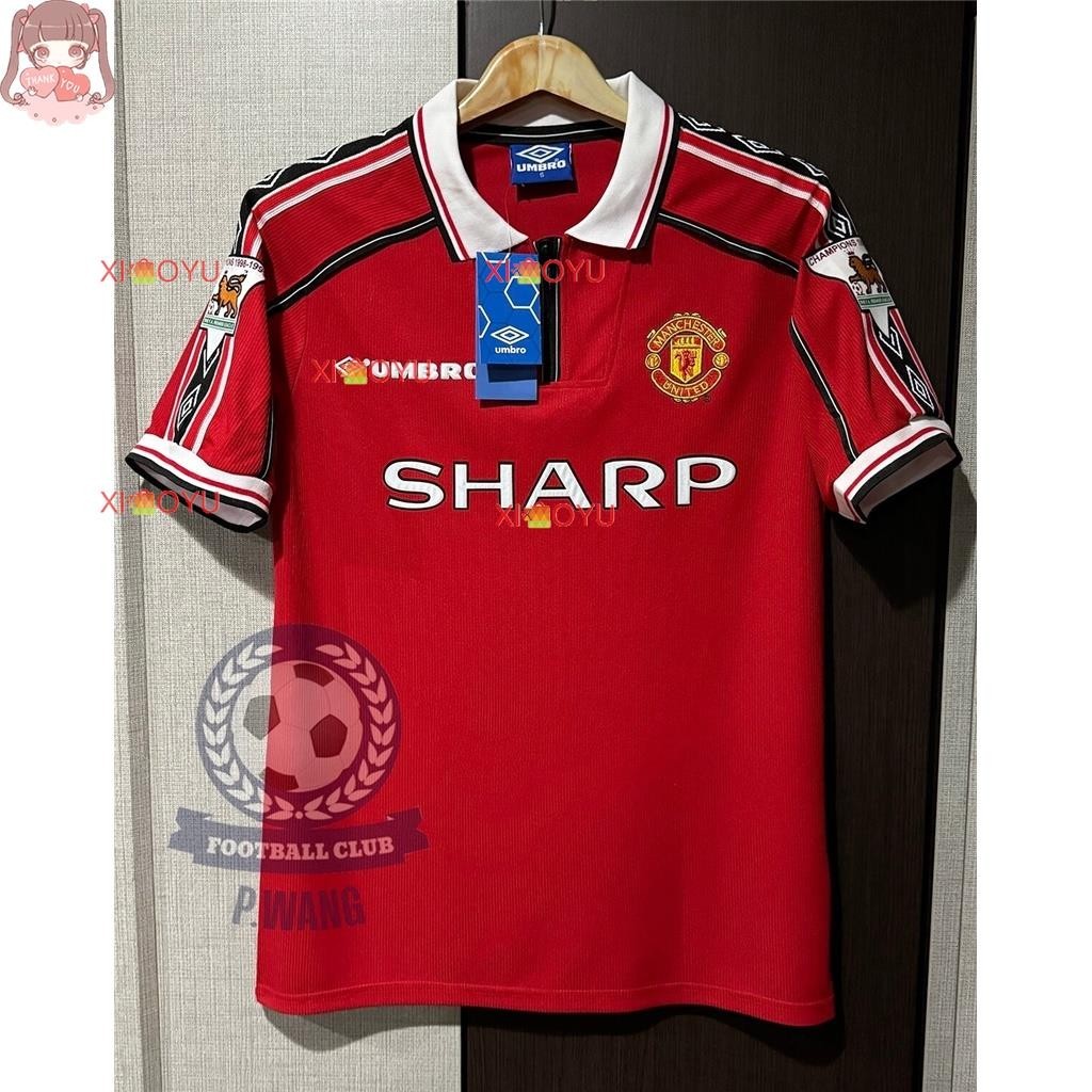 2025 New Vintage Manchester United House 1998 1999 Beckham School Keane ...