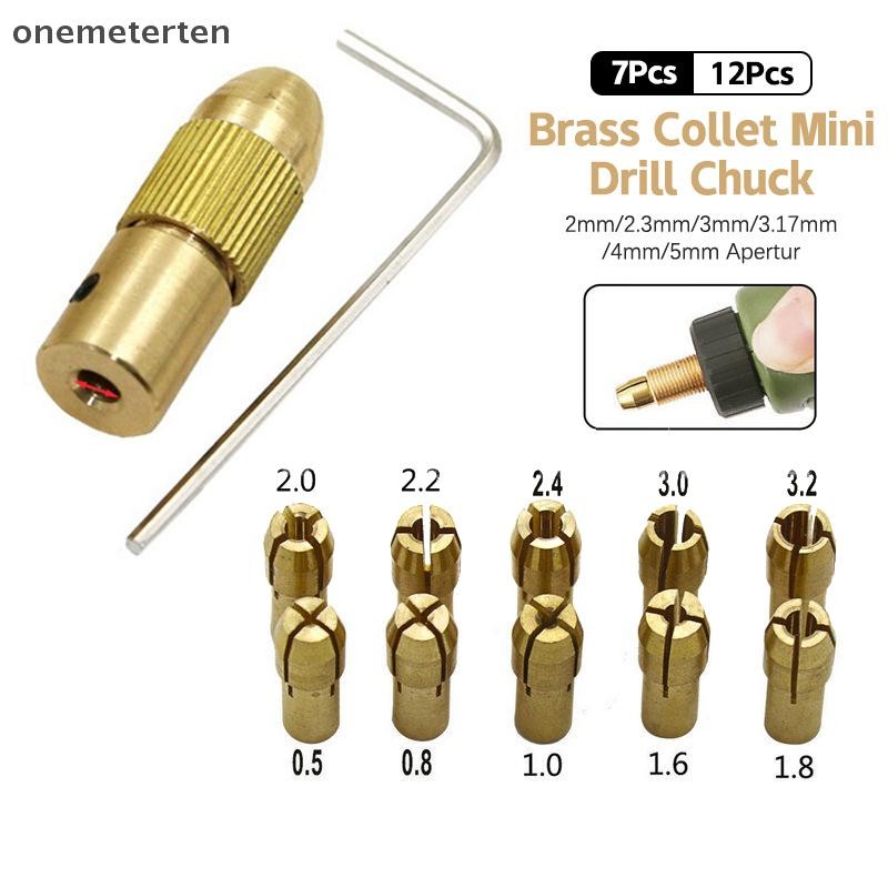 Rten 7/12 ชิ้น/เซ็ตทองเหลือง Collet Micro เจาะ Self-กระชับเจาะ ...