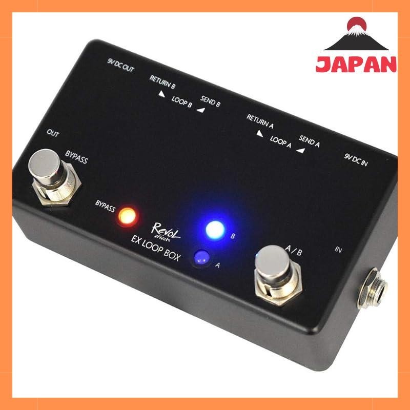 [ส่งตรงจากญี่ปุ่น][แบรนด์ใหม่] กล่องสวิตช์เอฟเฟค Revol EX loop BOX 2 ห่วง ELP-BOX สีดํา | Shopee ...