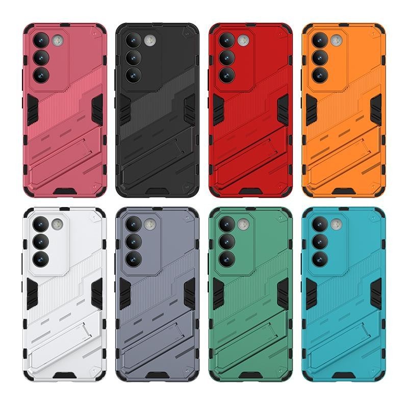 เคสโทรศัพท์มือถือแบบแข็ง กันกระแทก พร้อมขาตั้ง สําหรับ Vivo Y100 5G ...