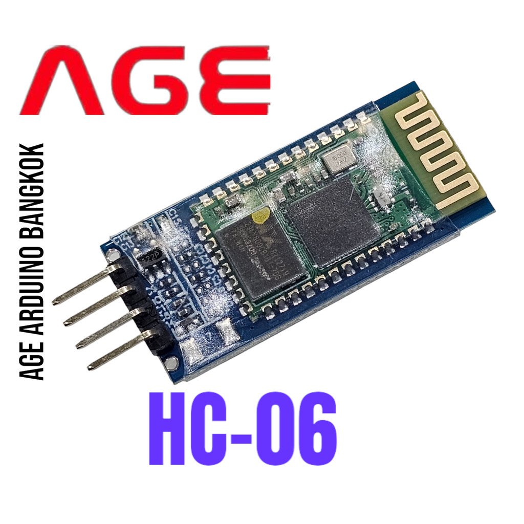 Bluetooth Module HC06 โมดูลบลูทูธ รุ่นมาตรฐาน HC-06 | Shopee Thailand