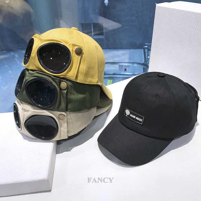 Cap Man Pilot Cap หมวกเบสบอลเกาหลี หมวกกอล์ฟ หมวกแว่นตา หมวกตกปลาปีนเขา ...