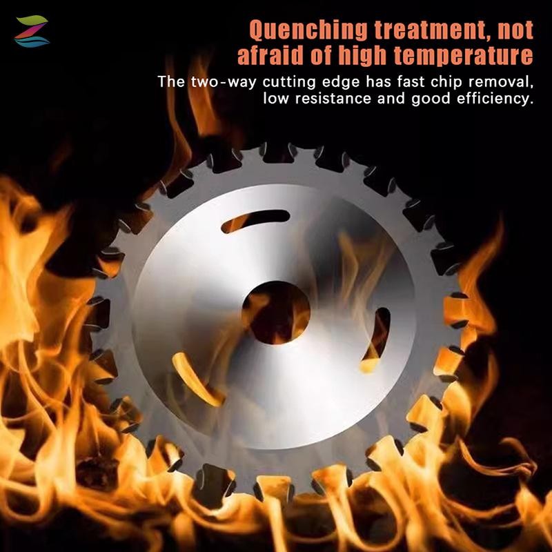 Zlinkj โลหะผสมใบเลื่อยวงเดือนแผ่นตัดไม้ล้อสองทางใบเลื่อยงานไม้ ...