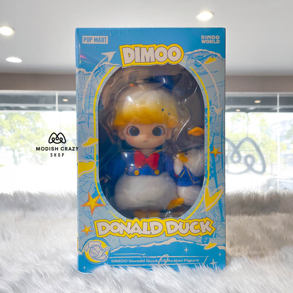 【แท้💯％】POP MART • DIMOO Donald Duck 1/8 Action Figure BJD | Shopee Thailand