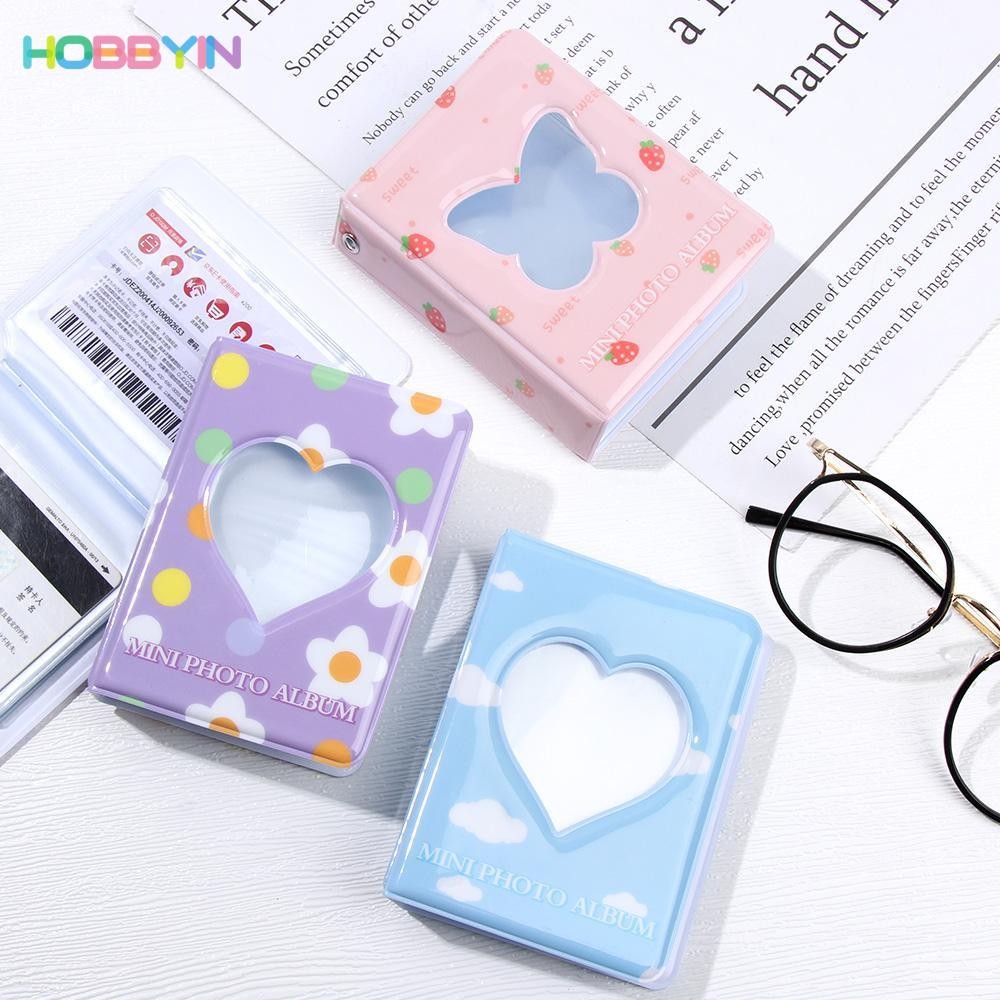 Hobbyin อัลบั้มภาพ Mini Name Card Book Hollow Business Card Bag ...