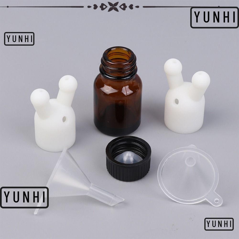 Yunhi น้ํามันหอมระเหย Inhaler Cap, Mini Double Hole น้ําหอม Inhaler ...