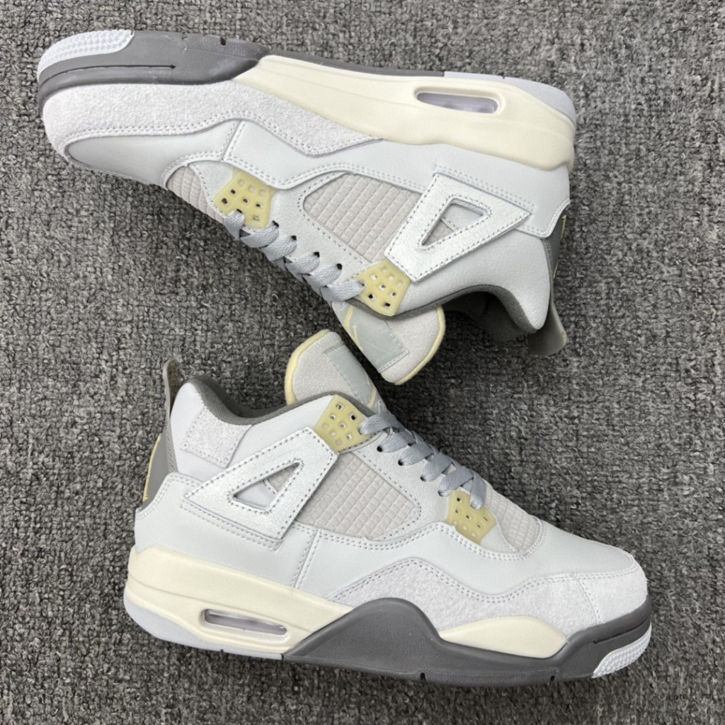 Air Jordan 4 SE "Craft" Grey Rabbit aj4 Jordan 4th Generation aj4 ...