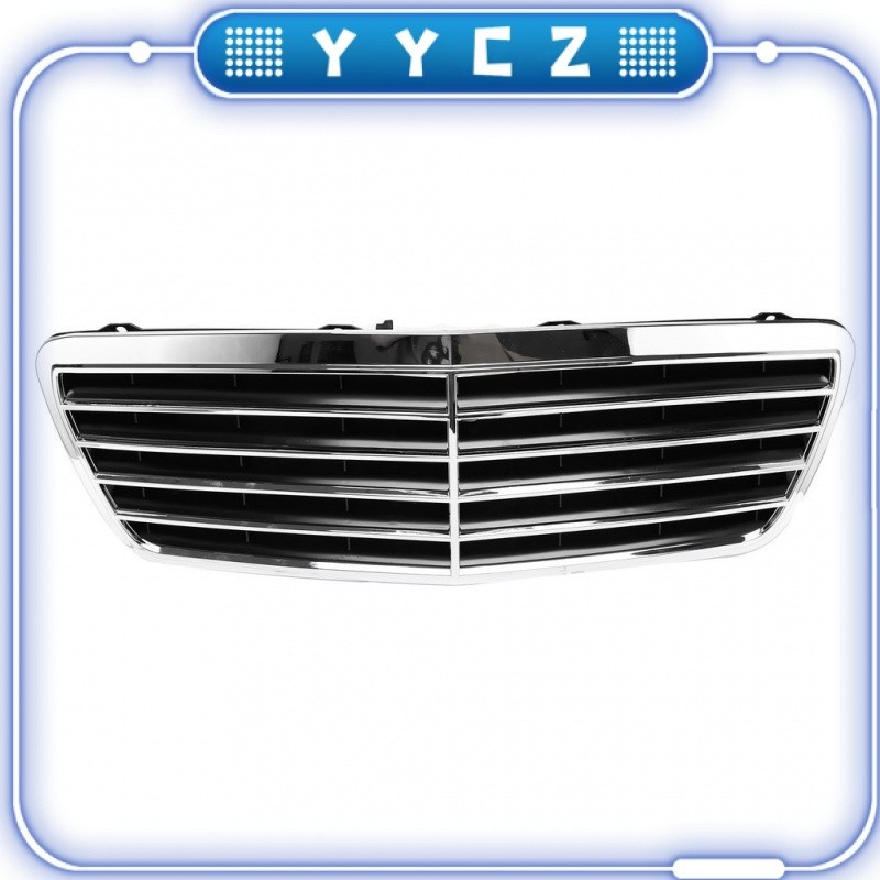 Yycz กระจังกันชนหน้ารถยนต์ สําหรับ Mercedes-Benz W210 S210 1995-2003 ...