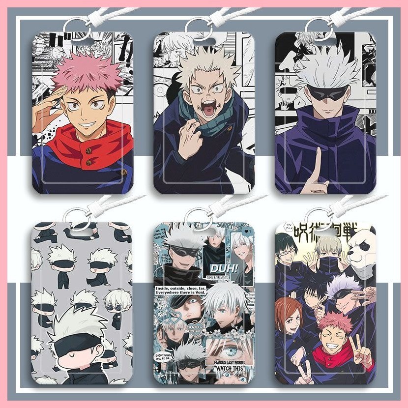 ที่ใส่บัตรพนักงานต้อนรับ ลาย Jujutsu Kaisen Gojo Satoru Spell Fighting ...